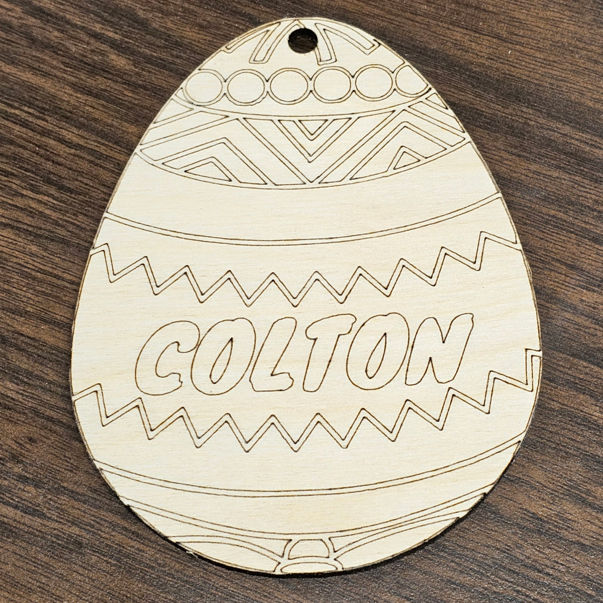 Personalized Color-Your-Own Easter Egg – SW Design Concepts