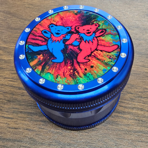 Grateful Dead Dancing Bears by (Jon Crow Art AKA JCA) 2.5" Heavy Duty ...